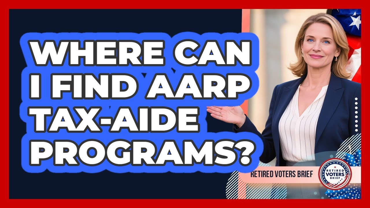 Where Can I Find AARP Tax-Aide Programs? - YouTube
