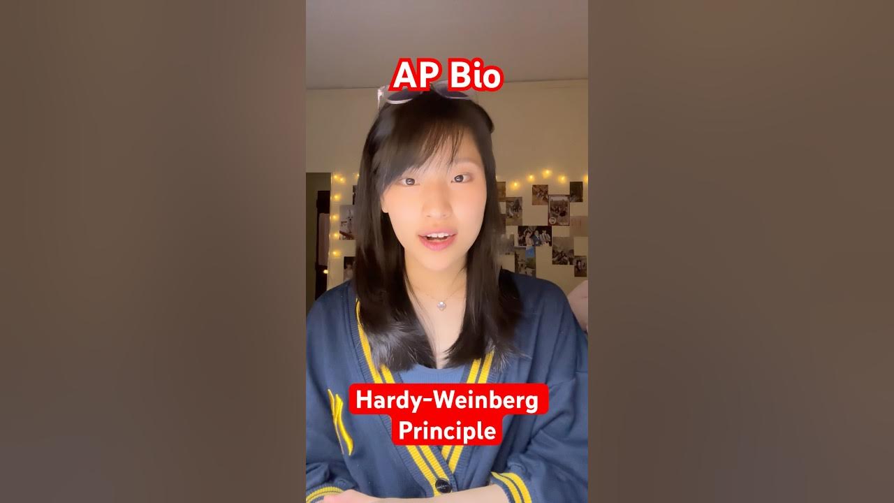 AP Bio Unit 7, Part 11: Hardy-Weinberg Principle 🦍#apbiology #apbio # ...