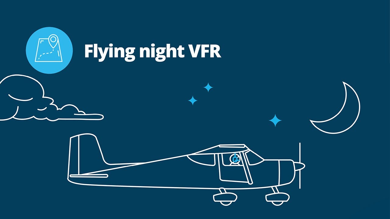 Explaining the rules – Flying night VFR - YouTube