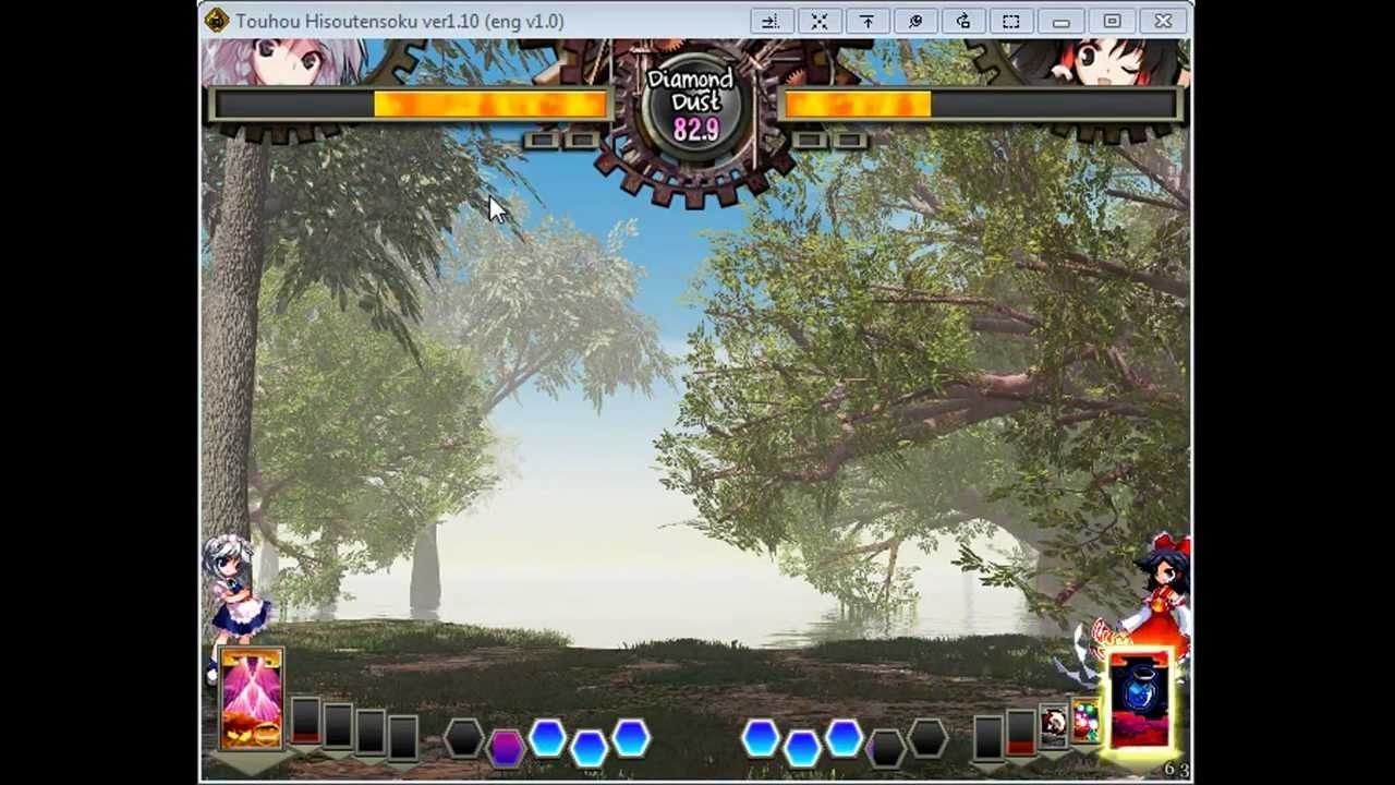 Touhou Hisoutensoku Sakuya(Zendriak) x Reimu (Shadousu) - YouTube