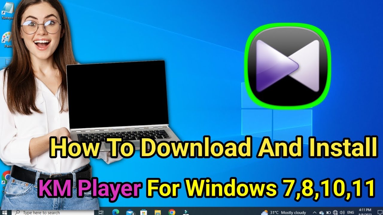KM Player Download & Install Kaise Kare | How to Download and Install KM Player For Windows 10 ...