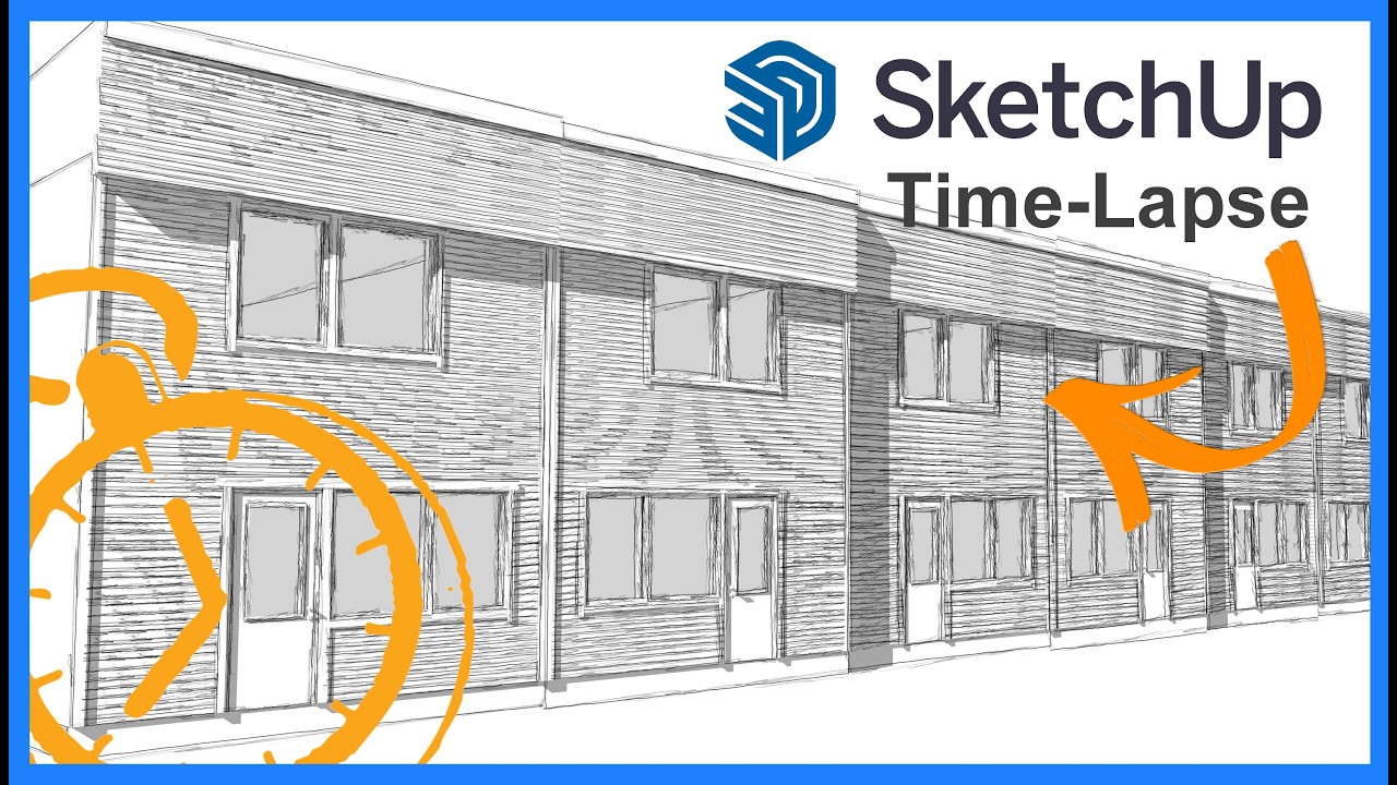 Modeling a 1970s Swedish Row House in SketchUp – Watch the Process ...