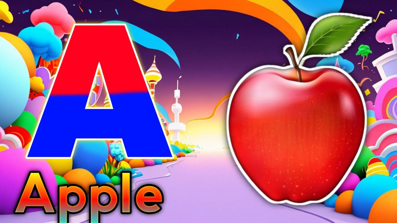 ABC Phonics Song | Alphabets A to Z in English _ A For Airplane _ ABC ...