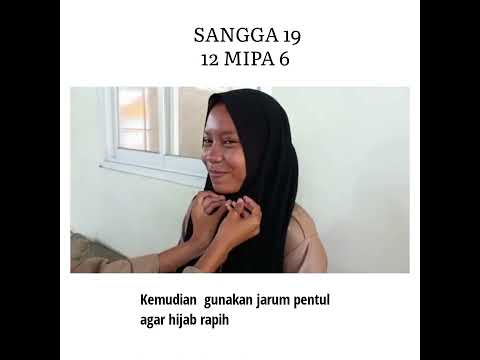 Tutorial Hijab Pashmina,Pramuka Wajib Kelas 12 MIPA 6, Sangga 19