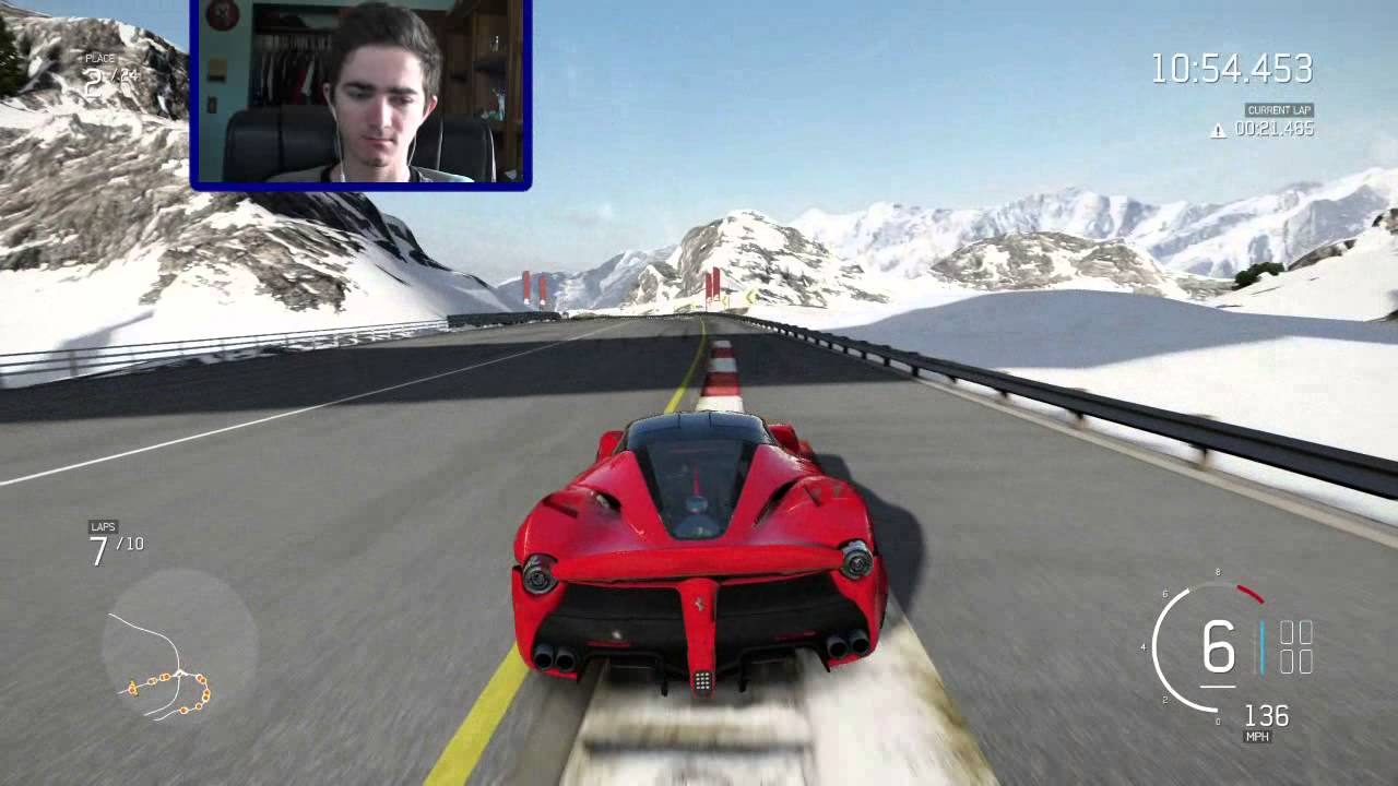 Forza Motorsport 6 [2013 Ferrari La Ferrari at Bernese Alps] - YouTube