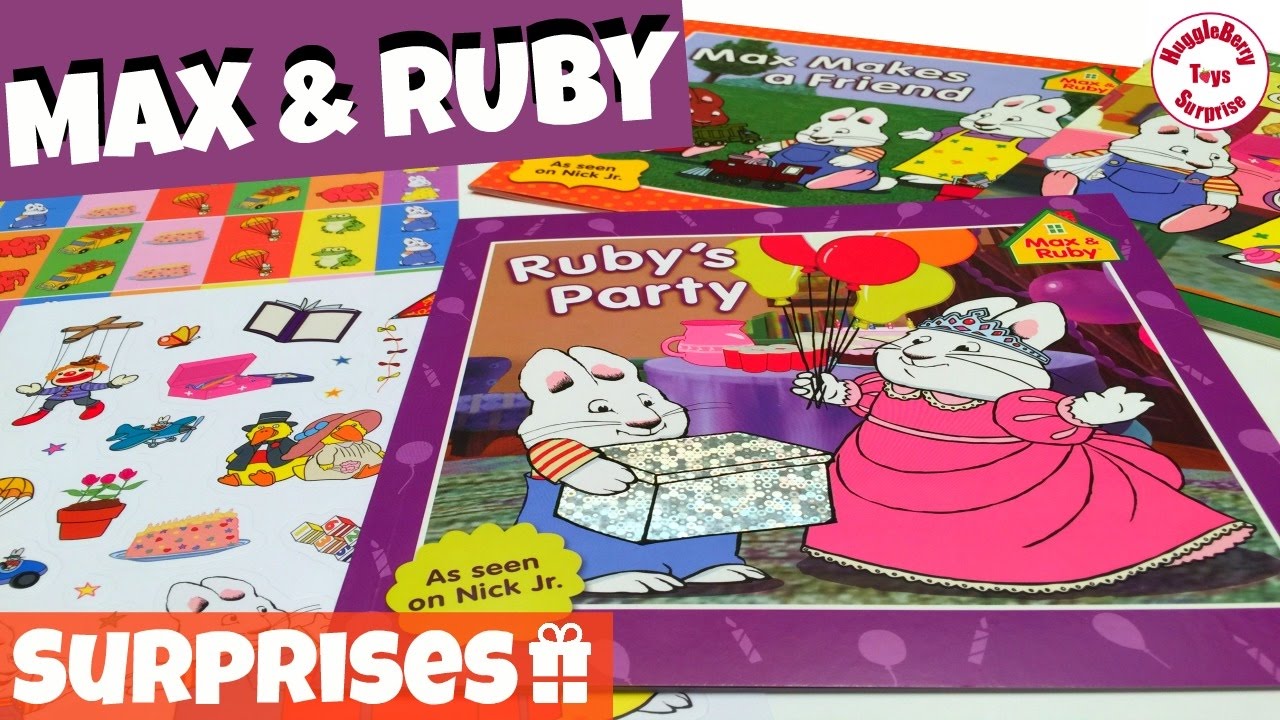 Max and Ruby | Surprise Gifts | Max and Ruby Books | Activity Box | Max ...