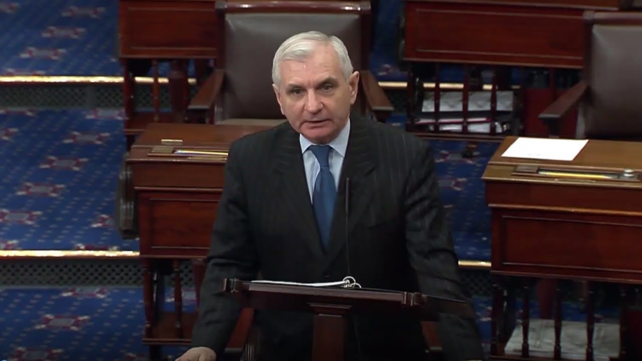 Reed Discusses Current Tensions with Iran on Senate Floor - YouTube