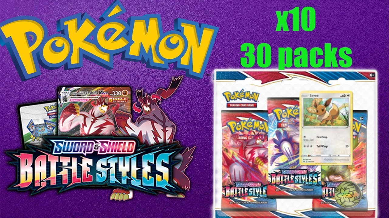 CHASE CARD PULLED! Opening Battle Styles 3 pack Blisters - YouTube