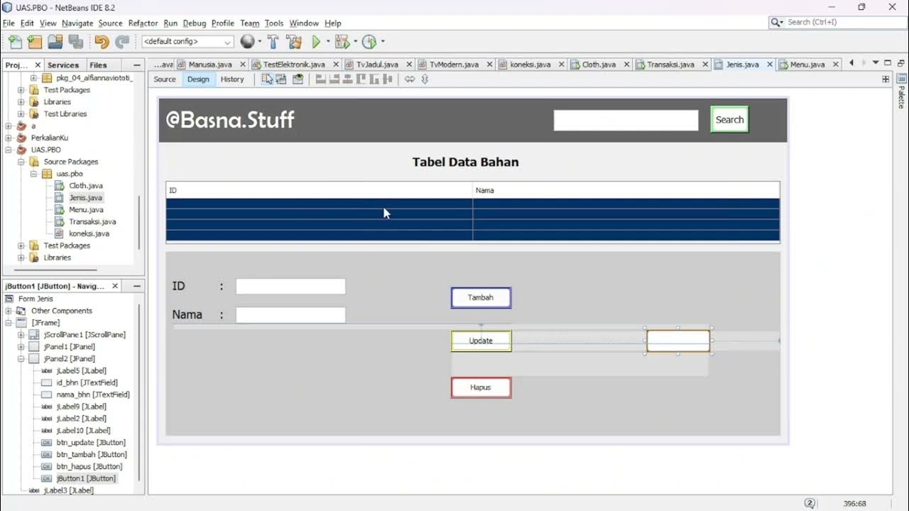 Project UAS - PBO - YouTube