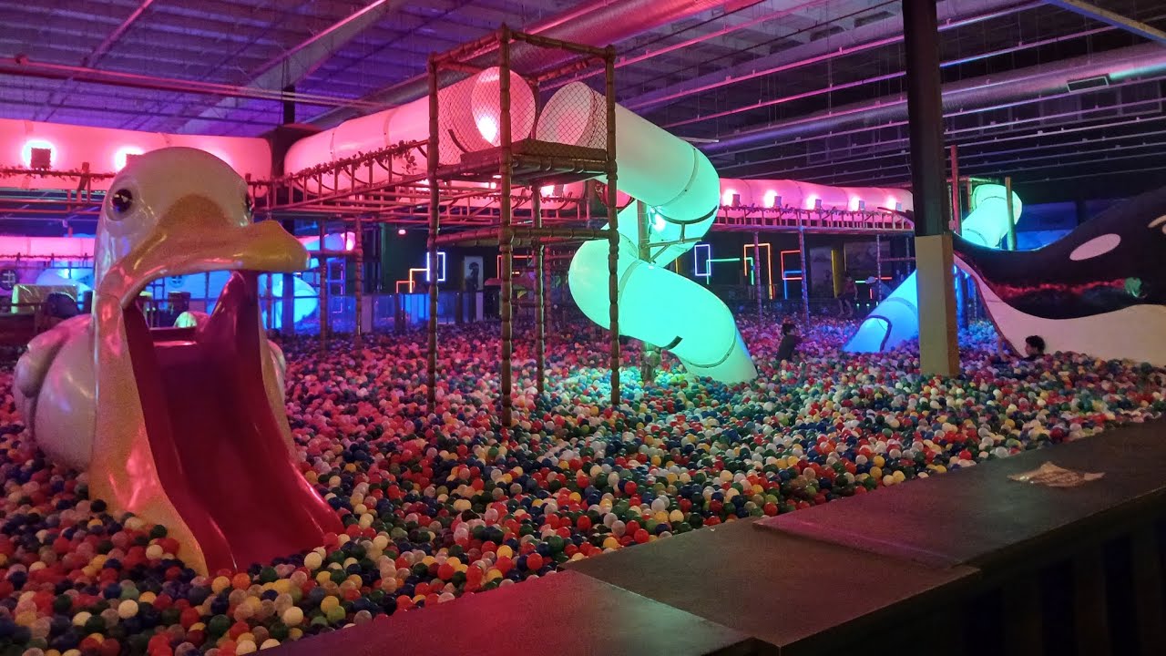 T Rex Pool 🦖Maior piscina de bolinhas do Mundo🌍🇧🇷 E Criamigos Catuai♥️ ...