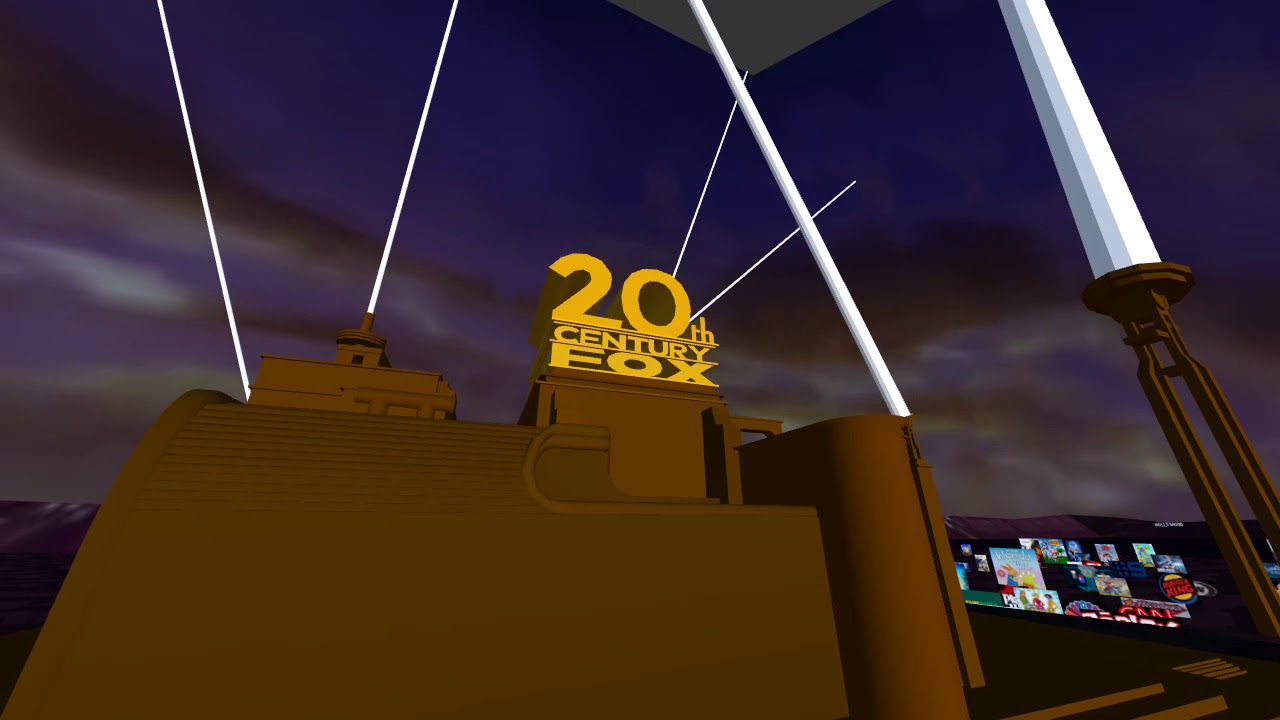20th century fox logo 1994 super open matte remake - YouTube