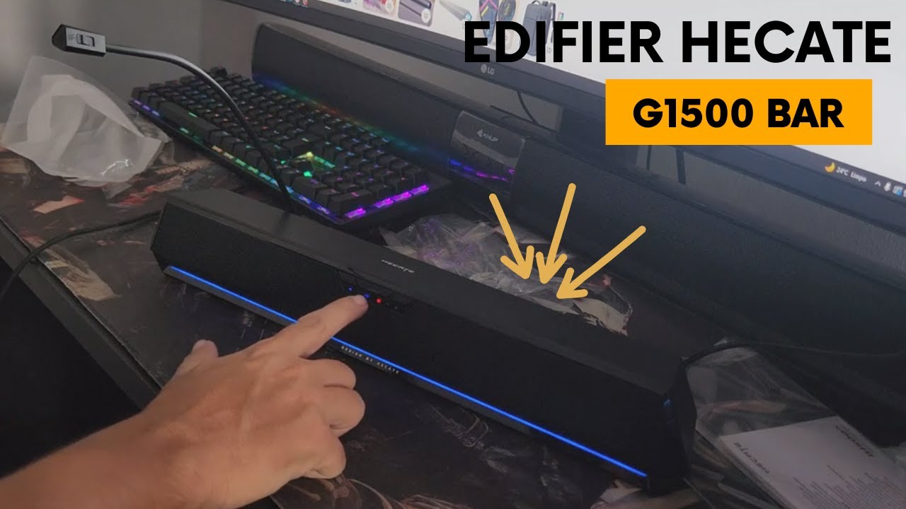 SOUNDBAR EDIFIER HECATE G1500 BAR - VALE A PENA ? - YouTube