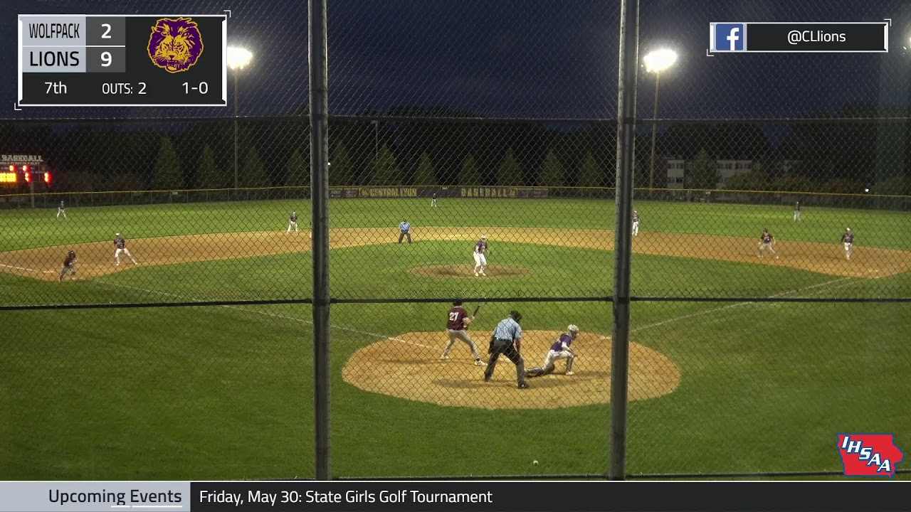 JV & Varsity Baseball: Western Christian at Central Lyon - YouTube