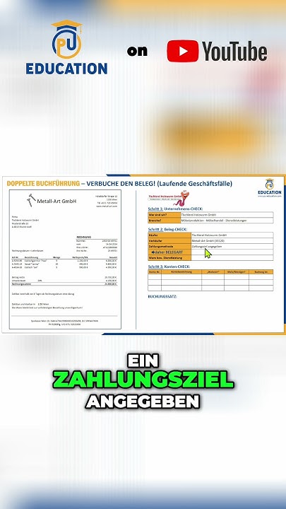 So findest du die Zahlungsmethode auf einer Rechnung! Schritt-für-Schritt-Anleitung #shorts ...