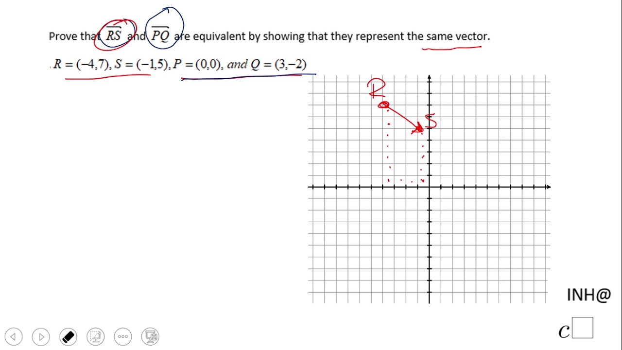 INH: Vectors: Equivalent Vectors #1 - YouTube