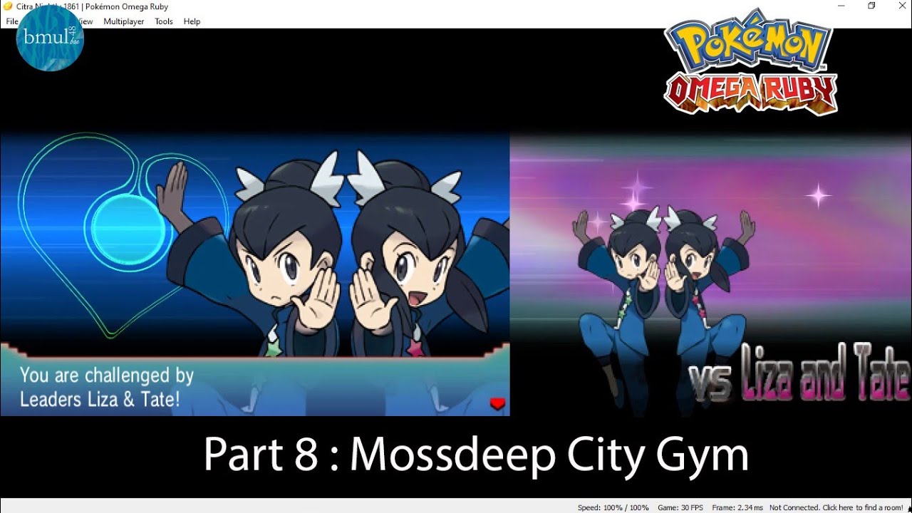 Pokemon Omega Ruby part 8 : Mossdeep City Gym - YouTube