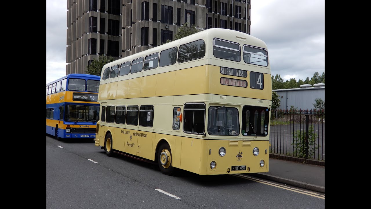 The first ever Leyland Atlantean! Wallasey 1 FHF451 at NWVRT Open Day ...