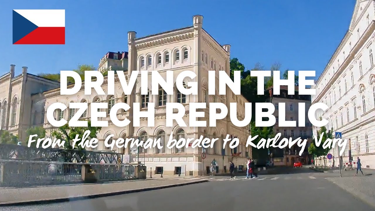Driving in Czech Republic from The German Border to Karlovy Vary and ...