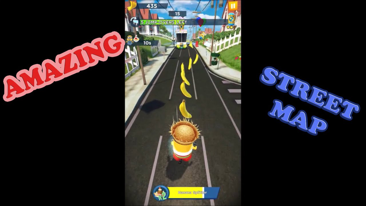 Minion Rush - New Street Map! - YouTube