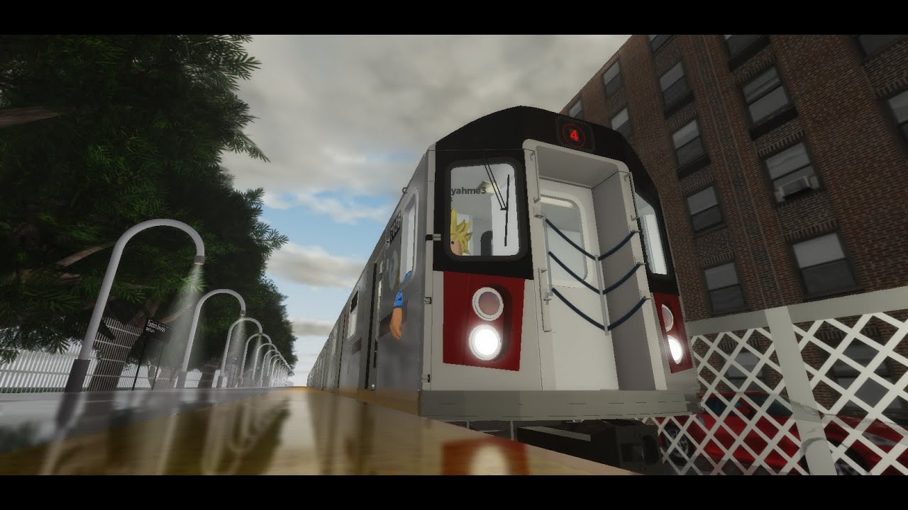 Sunset subway freedrive: R142 - YouTube