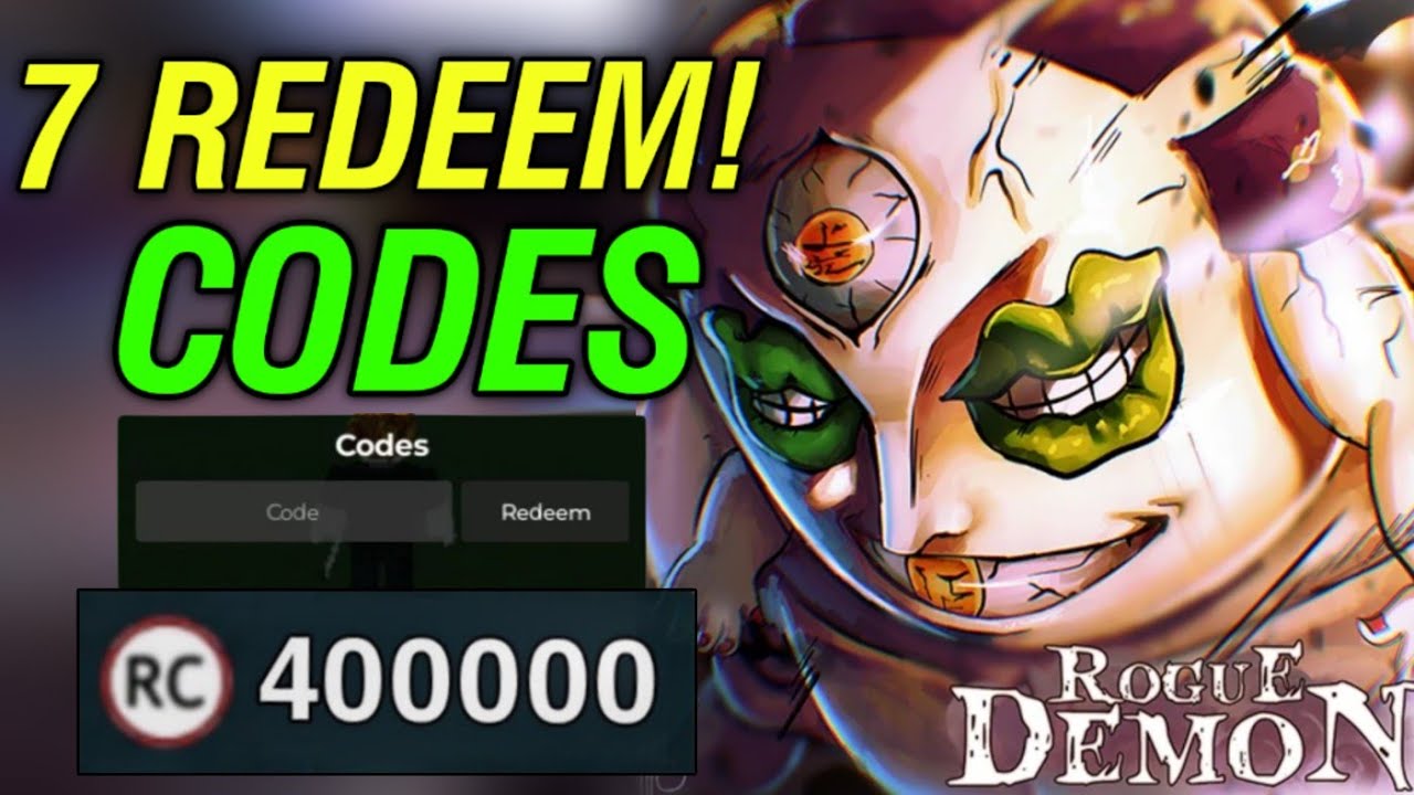 💥NEW!💥 ROGUE DEMON ROBLOX CODES -ROGUE DEMON CODES - ROGUE DEMON CODES ...