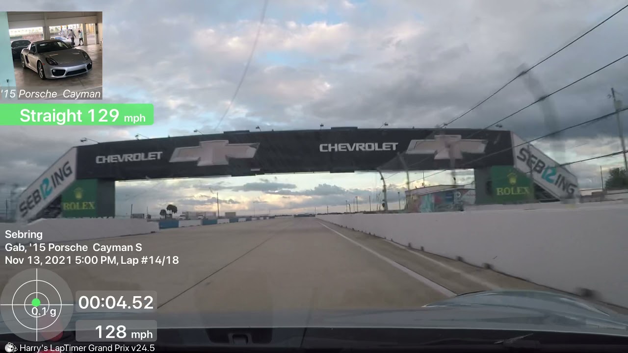 Suncoast PCA November 2021 @ Sebring - 2:29:72 Lap - YouTube