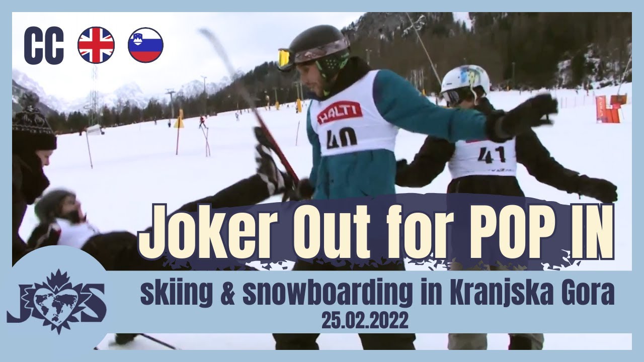 [ENG SUB] Joker Out skiing & snowboarding in Kranjska Gora, POP IN (25. ...