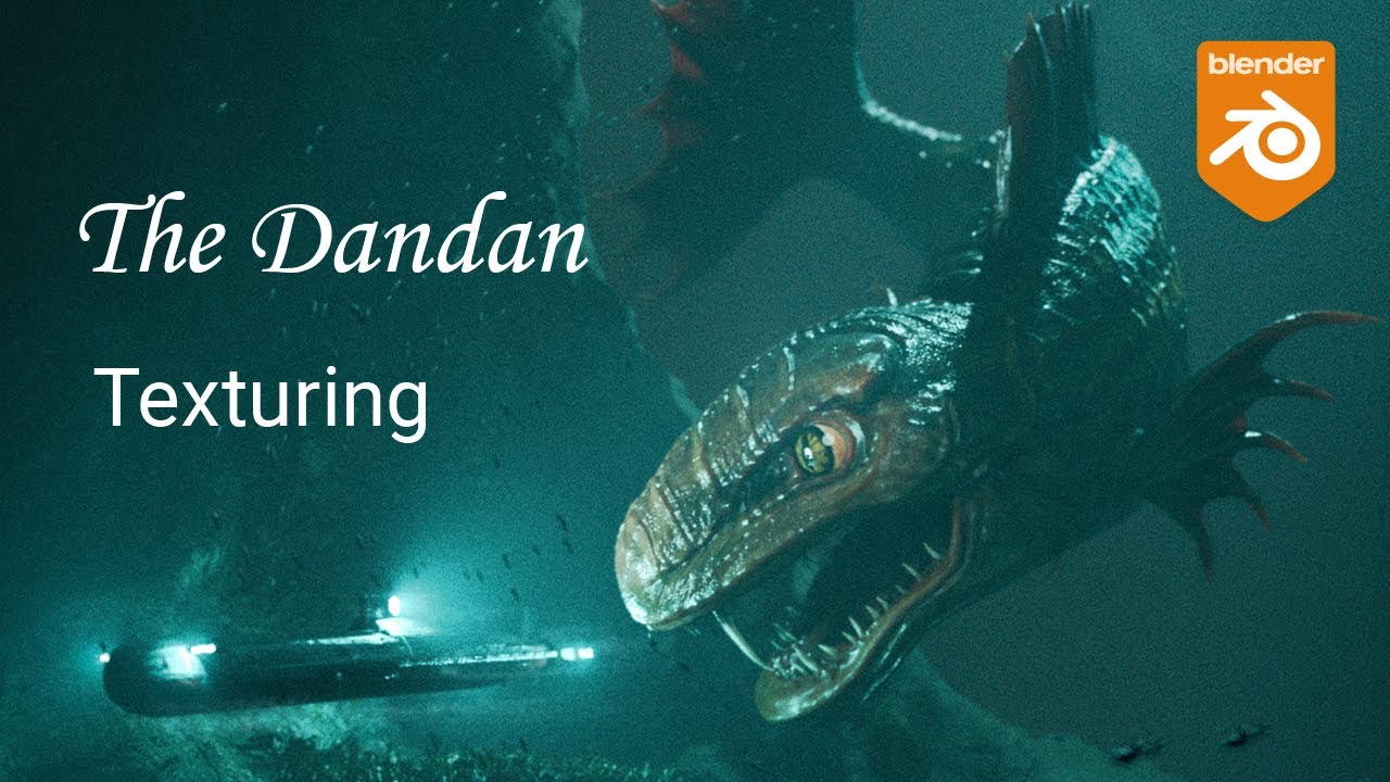 Dandan Fish Texturing in Blender - YouTube