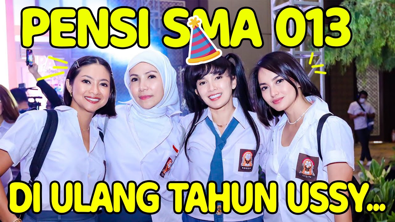 KE ULANG TAHUN USSY WAJIB PAKE SERAGAM SMA... SERU BANGET!!! - Vlog | Jamilo TV - YouTube