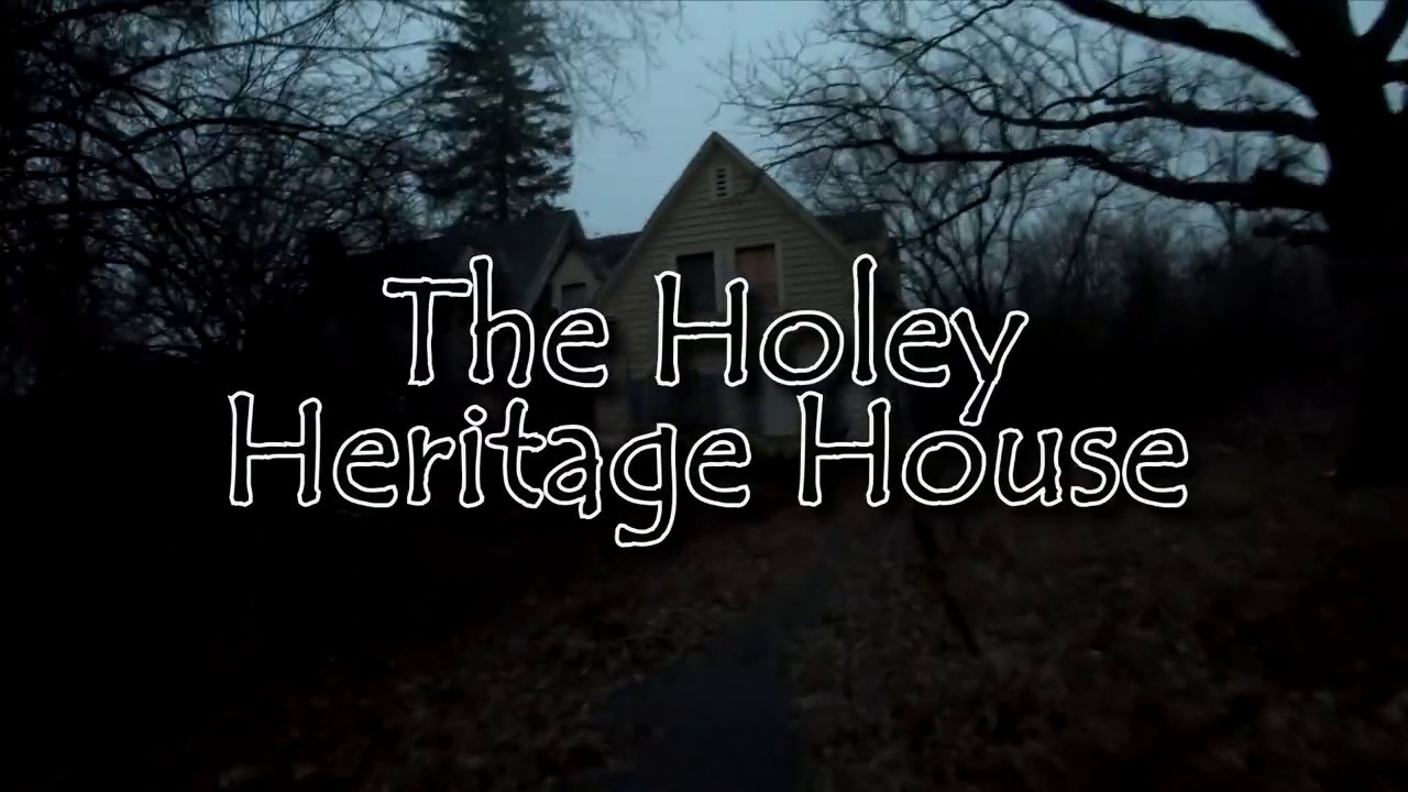 The Holey House! Won't Believe what I found Inside! - YouTube