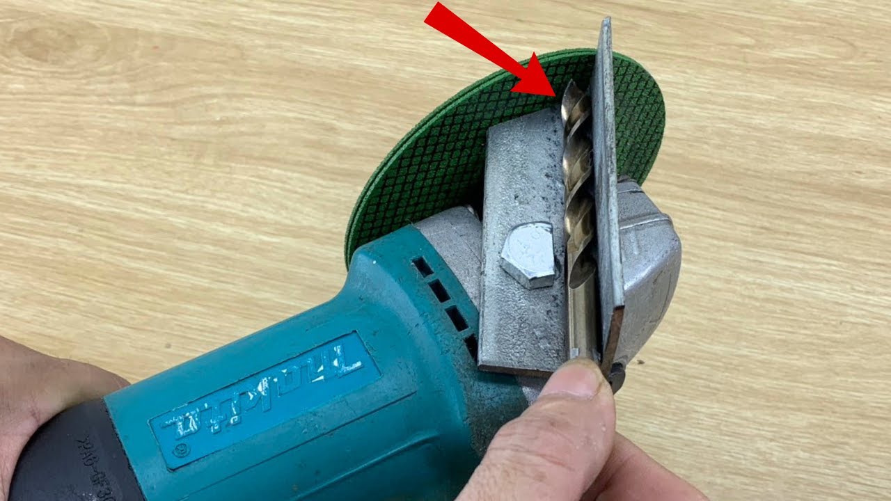 Razor Sharp! Sharpen Drill Bit In 2 Minutes With This Method - YouTube