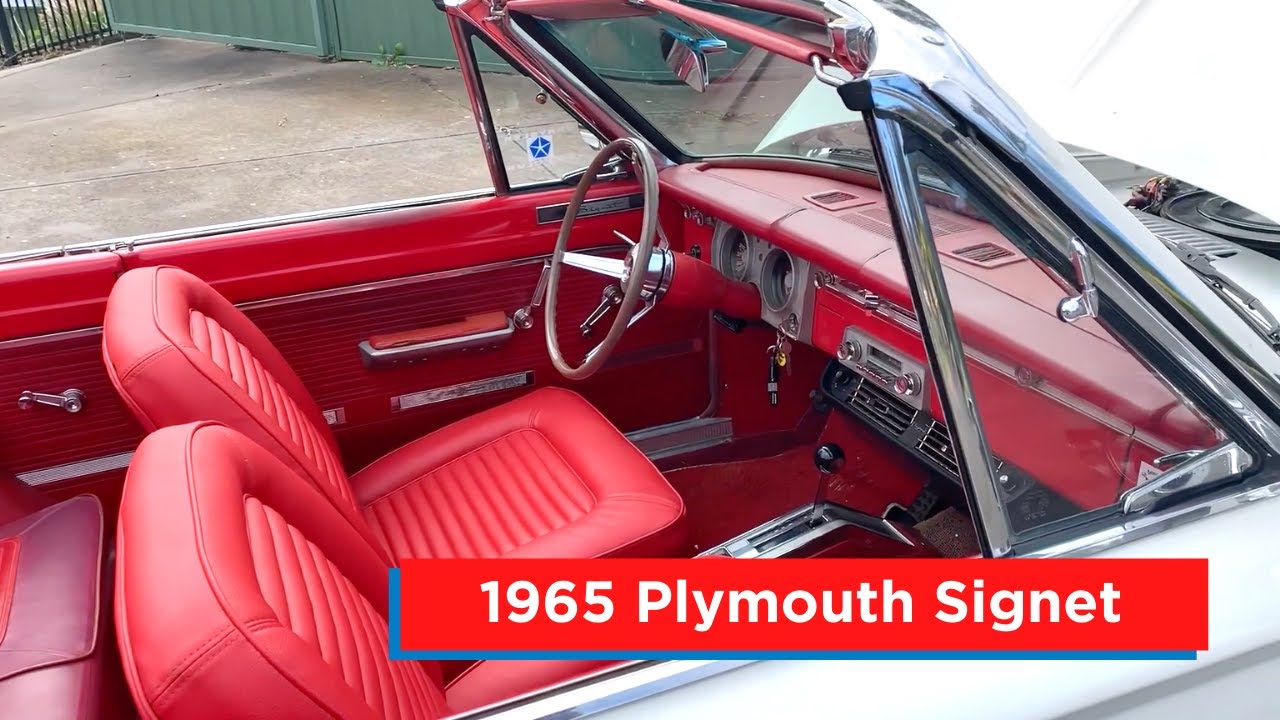 Neil Phillips: 1965 Plymouth Signet Convertible - YouTube