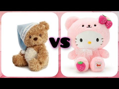 Choose Your Gift |TEDDY BEAR VS Hello Kitty| #trending #shortvideo #cute #chooseyourgift #viral #vs