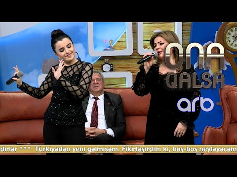 Almaz Orucova və Kamilə Nəbiyevadan canlı İFA - Ona qalsa