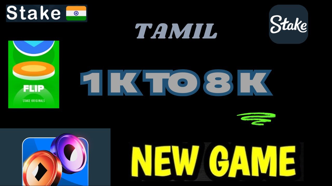 new game launched flip from stake 1000 to 8000 easy profit #flip #newgame #staketamil # ...