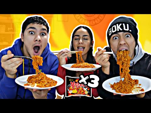 ON TENTE LE SPICY NOODLES CHALLENGE AVEC NOTRE SOEUR ! 🔥