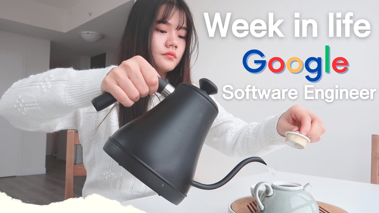 Google Software Engineer 🍃 Week in my Life - Working, Resting, Living alone - YouTube