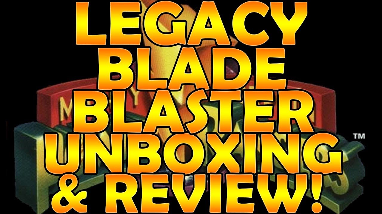 Power Rangers Legacy Blade Blaster Unboxing & Review! - YouTube
