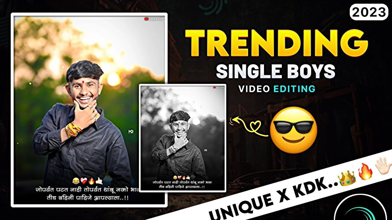 New Single Boys Status Video Editing In Alight Motion | Sonya edit ...