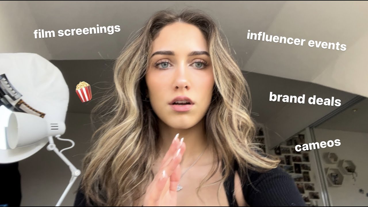 realistic day in the life of an "influencer" *brand deals, influencer ...