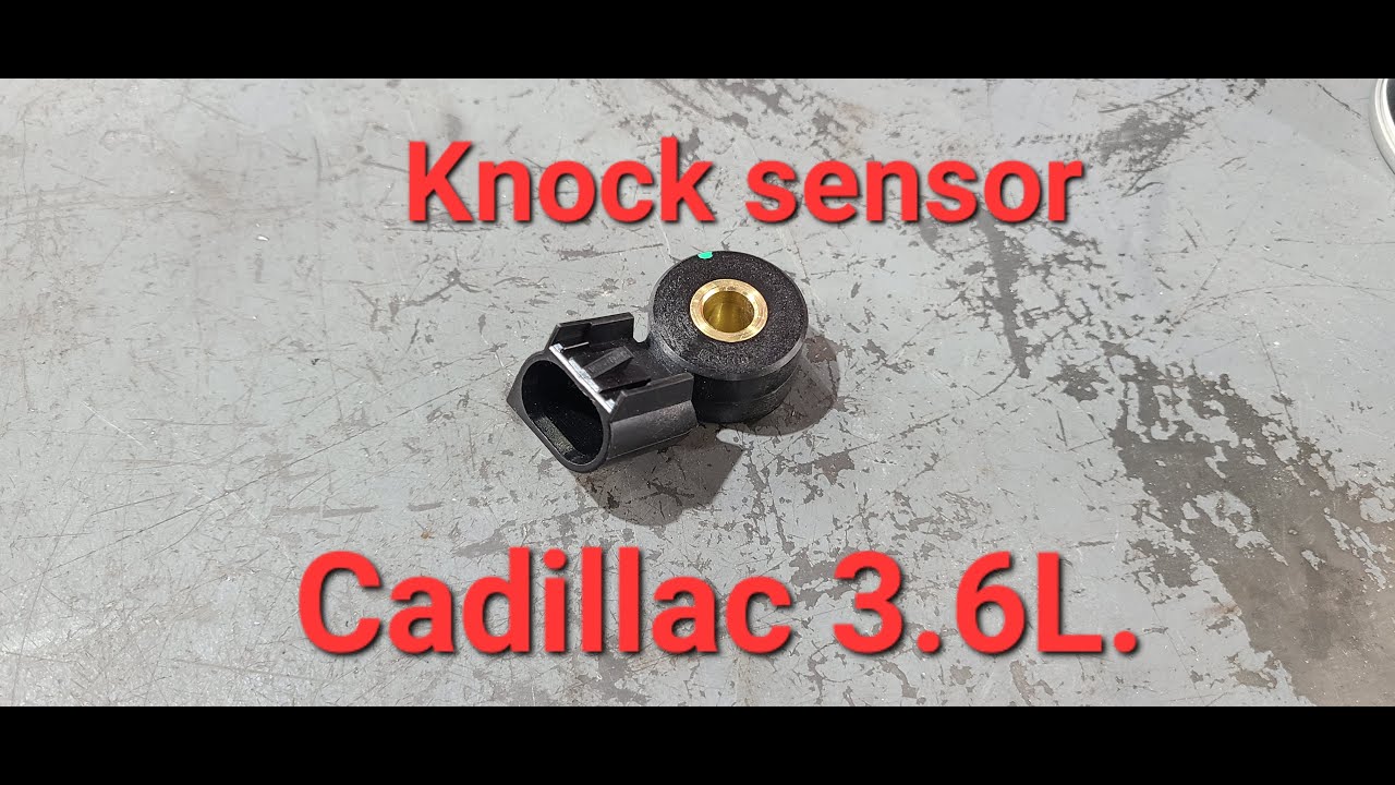 Knock sensors, Cadillac 3.6 CTS Premium. - YouTube
