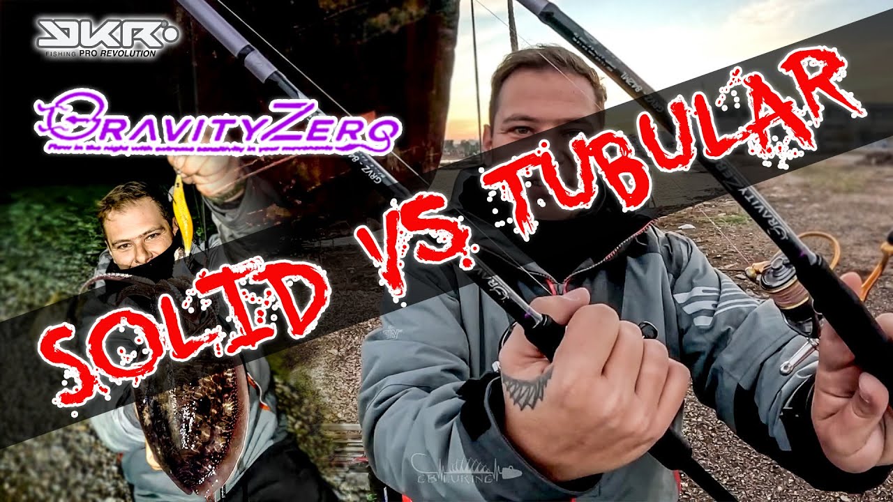 Διαφορές SOLID και TUBULAR GRAVITY ZERO, Eging καλαμιών της YKR-ΨΑΡΕΜΑ EGING - YouTube