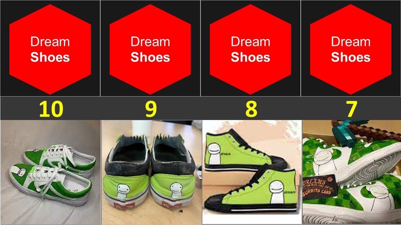 DSMP Member Dream Shoes || Dream shoes || Shoes || Dream SMP - YouTube