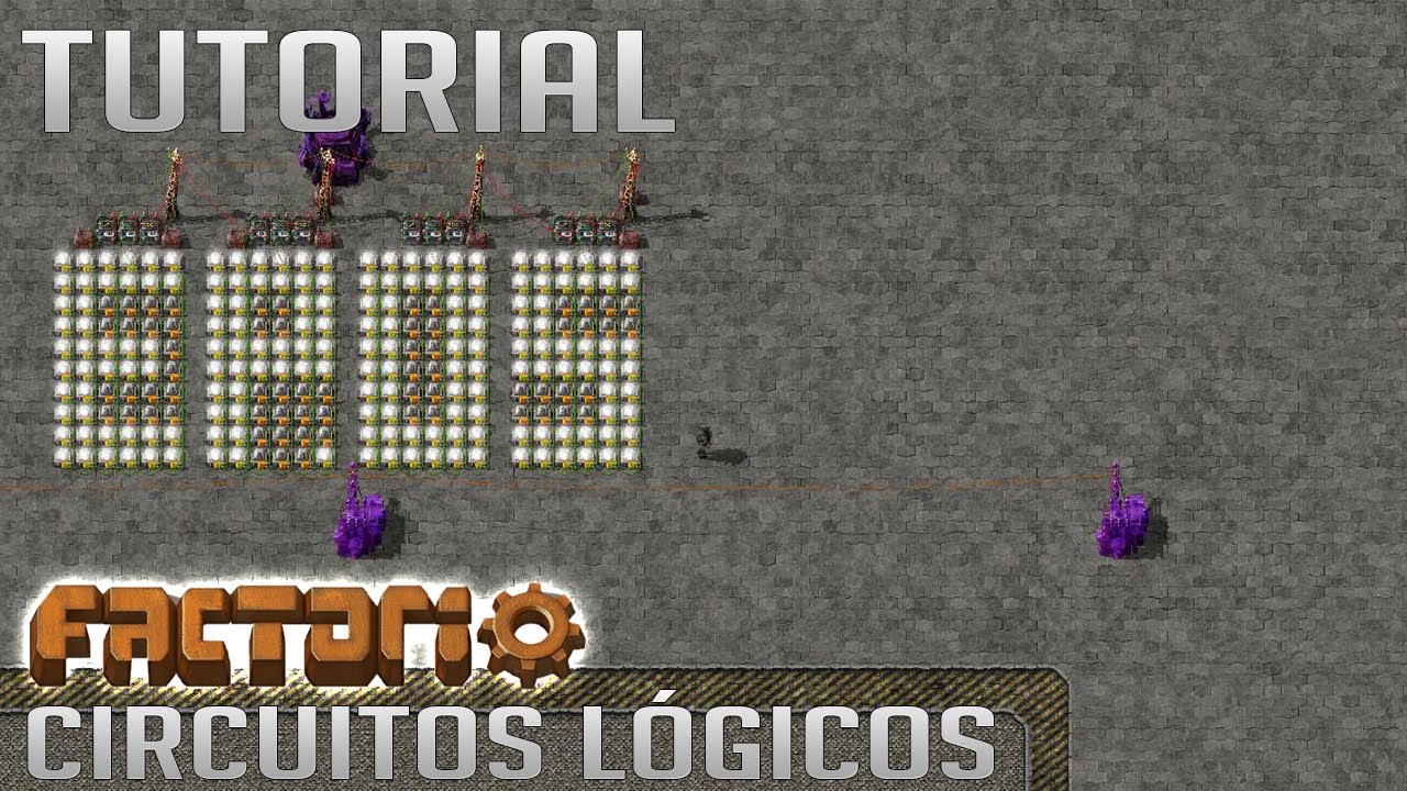 Factorio Tutorial de Circuitos Lógicos 05: Sinal Contínuo e Sinal de ...