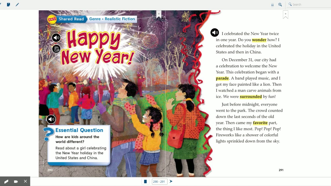 Happy New Year-Unit 4 week 3 RW workshop - YouTube