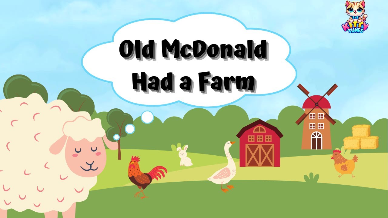 Old McDonald Had a Farm - Fun Kids' Sing-Along Song! 🐄🐷🐥 - YouTube