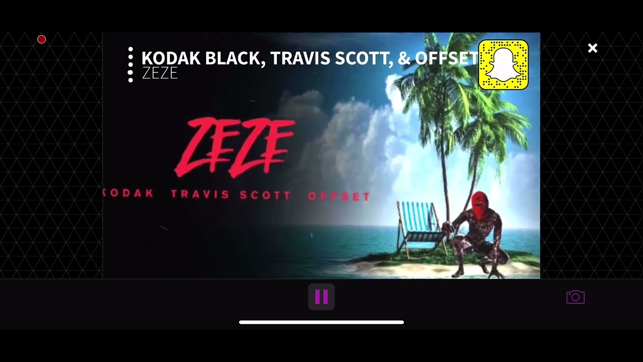 ZEZE by Kodak Black featuring Travis Scott & Offest clean version but ...