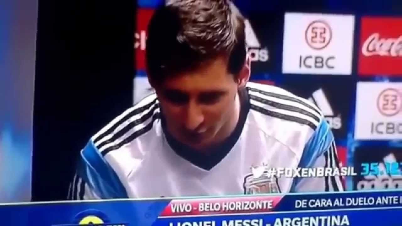 DECLARACIONES DE MESSI TRAS CRITICAS DE HABER IGNORADO UN SALUDO DE UN ...