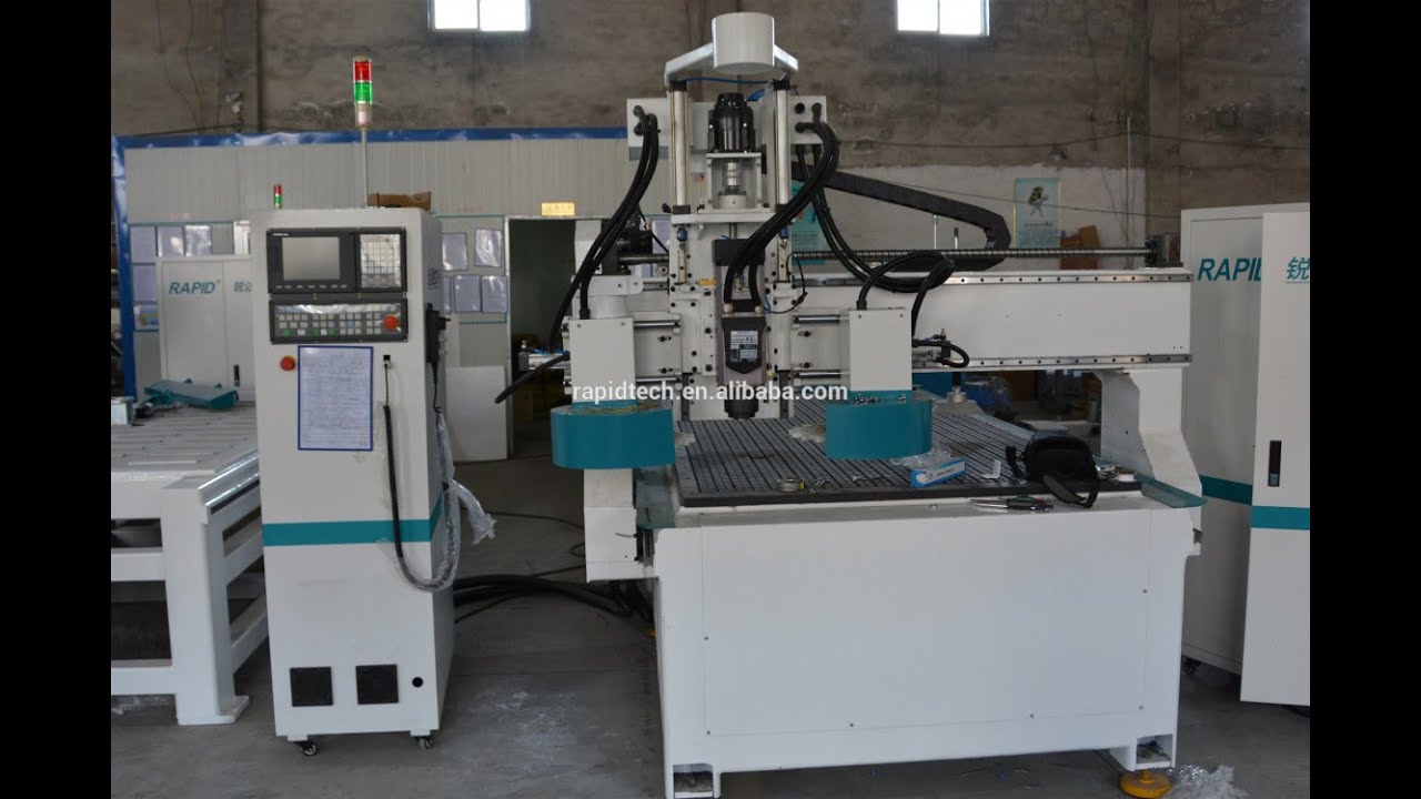 RD-1325 CNC Router With Ball screw - YouTube