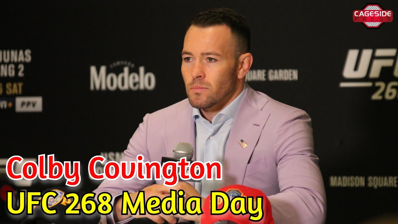 Colby Covington Doesn't Miss The Days Before His Persona "I Was Broke ...